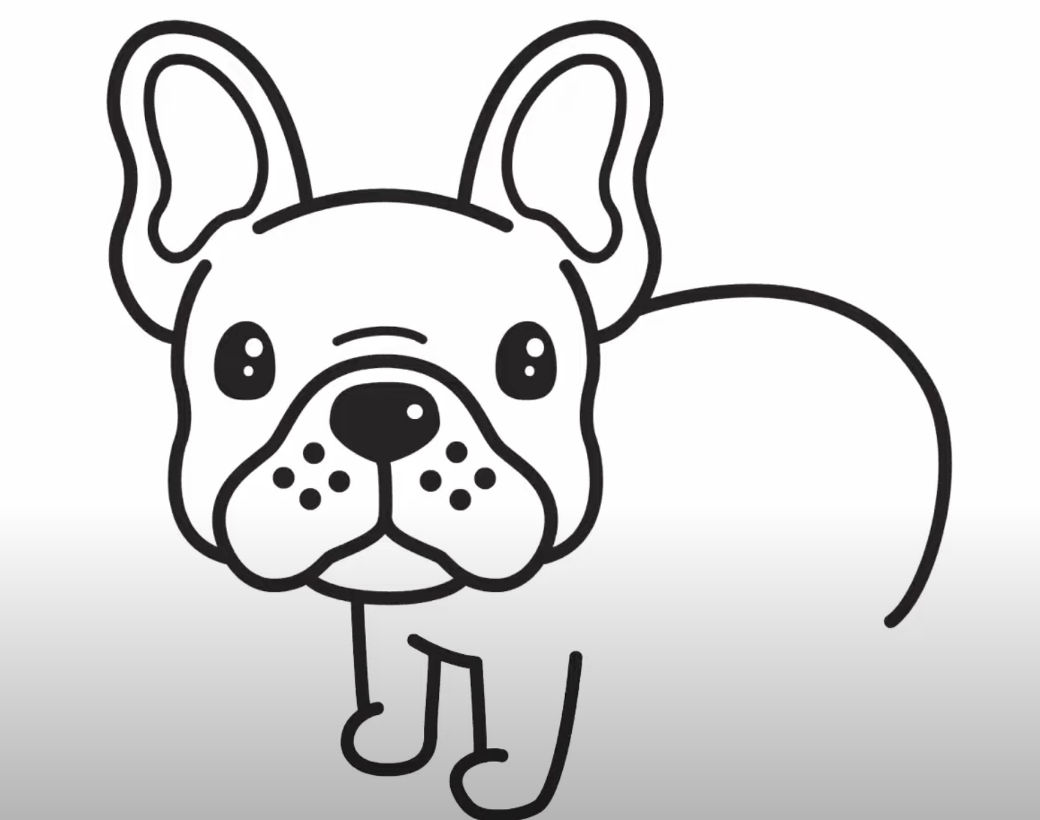 How To Draw A Bulldog - Rocky Kanaka